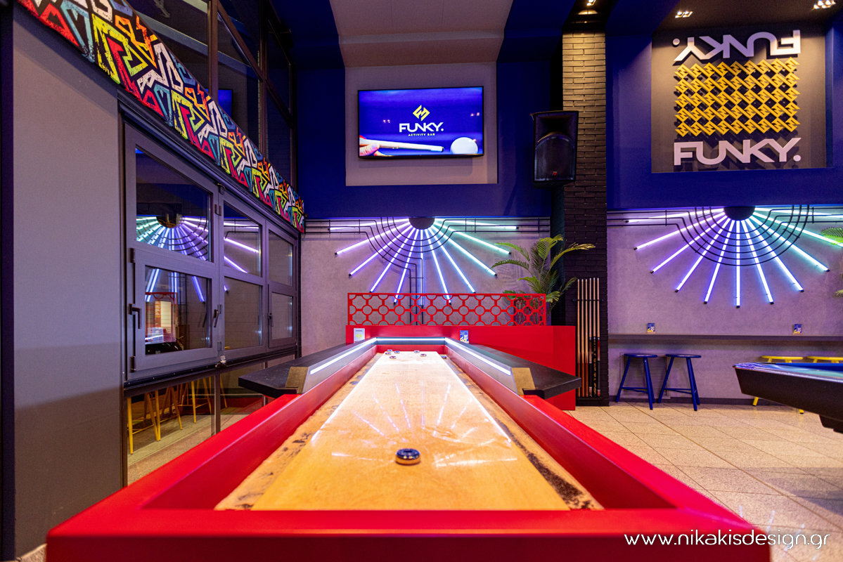 FUNKY activity bar @ komotini - Cafe Bar - Διακόσμηση - Κατασκευή - Interior Designer - Νικάκης ...